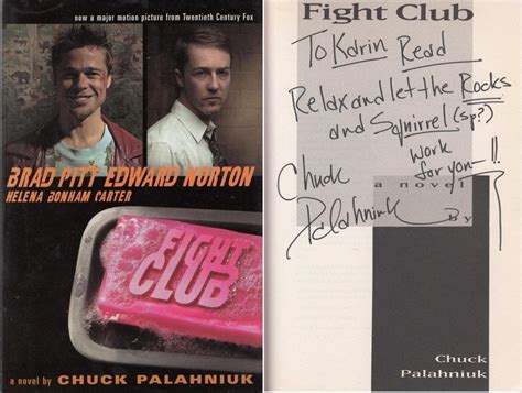 Fight Club Palahniuk Chuck 9780805062977 Books