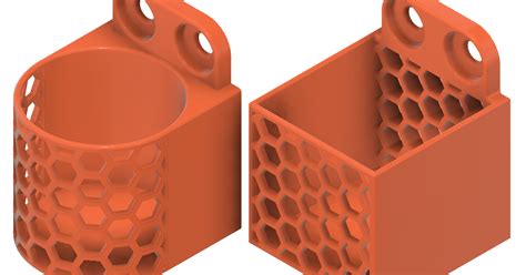 Multiboard Parametric Box Or Cylinder With Honeycomb Pattern By Sjcundy