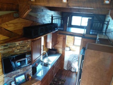 The 28 Timberwolf Tiny Has Stunning Exposed Beam Construction