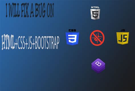 Bug Fixing In Web Design Bug With Bootstrap And Tailwindcss By Shoebabedin Fiverr