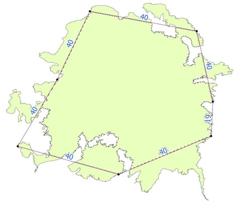 Arcgis Desktop Points Along Irregular Line Euclidean Distance Geographic Information