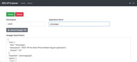 Iris Api Explorer Application Intersystems Developer Community Angular