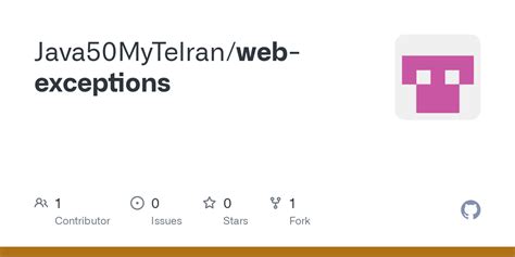 Github Java50mytelranweb Exceptions