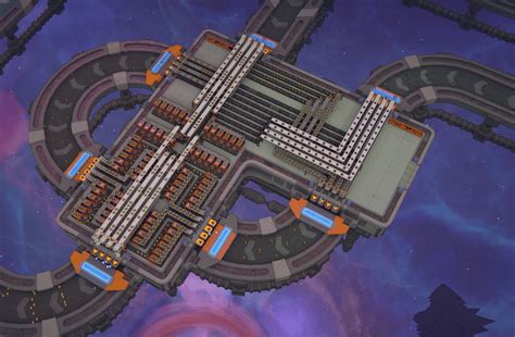 blueprint stacker 2 lvl dual 12x input on north side full 12x output south