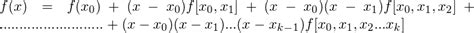 Newtons Divided Difference Interpolation Formula Geeksforgeeks