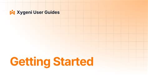 Getting Started Xygeni User Guides