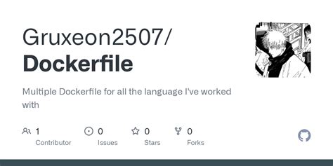 Github Gruxeon2507dockerfile
