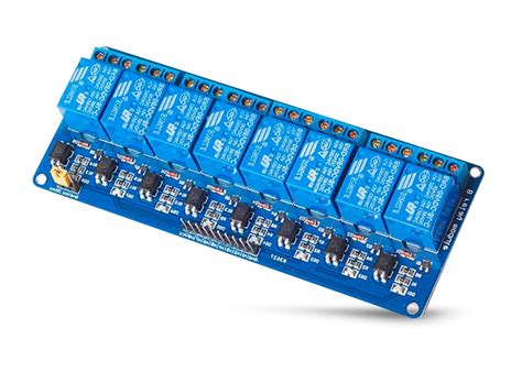 MODULO RELAY DE CANALES OPTOACOPLADO V A EF Componentes