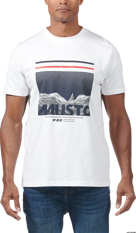 Musto Sardinia Graphics SS Tee Mens Men S T Shirts Varuste Net English