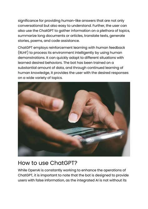 ChatGPT What Is It How Can You Use It Its Limitations Pdf
