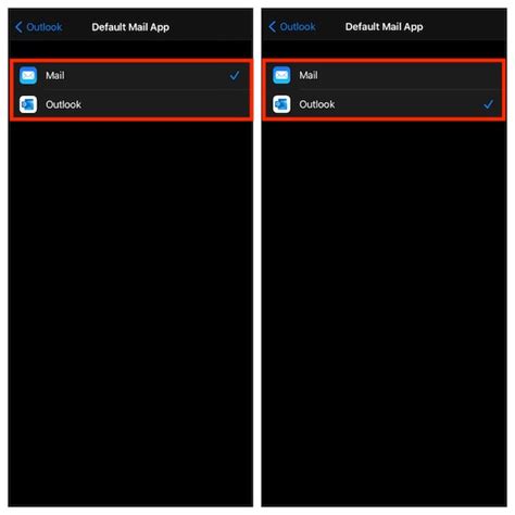 How To Set Outlook As Default Mail App In Ios 14 On Iphone Beebom