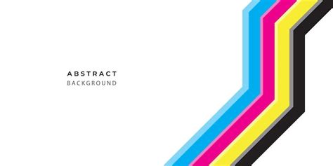 Premium Vector Abstract Cmyk Background
