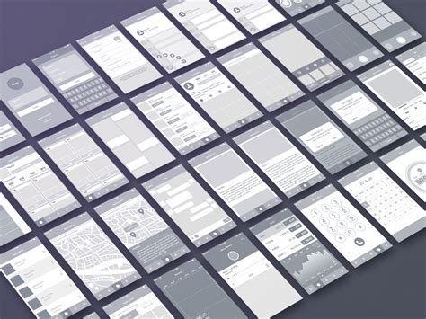 Wireframe Ui Elements Wireframe Design