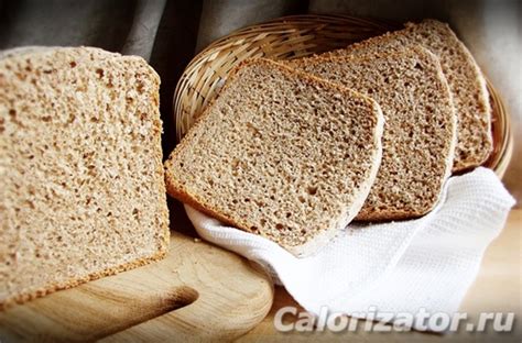 Хлеб цельнозерновой - калорийность, состав, описание - Calorizator.ru