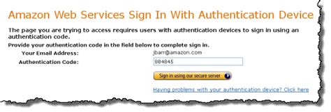 new aws virtual software multi factor authentication rfc 6238