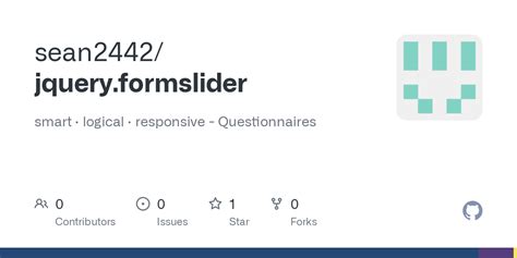 Github Sean2442jqueryformslider Smart · Logical · Responsive