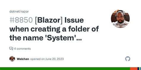 Blazor Issue When Creating A Folder Of The Name System Under Pages Issue Dotnet