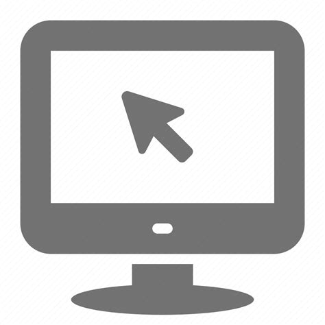 Computer Desktop Input Monitor Mouse Pointer Screen Icon