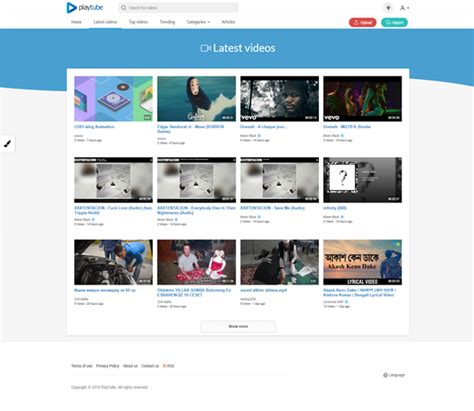 Playtube Video Sharing Php Script Inkthemes