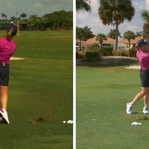 Lessons With A Champion Golfer Morgan Pressel Mid Irons