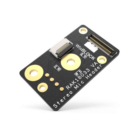 Rak18033 Breakout Board For Stereo Pdm Microphone Module