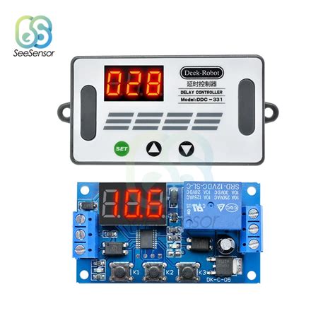 DDC 331 Delay Controller DC 12V LED Light Digital Time Delay Relay Trigger Cycle Timer Delay