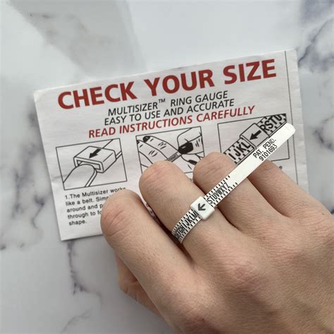 Reusable Adjustable Ring Sizer HOW TO Guide UK Sizes Etsy