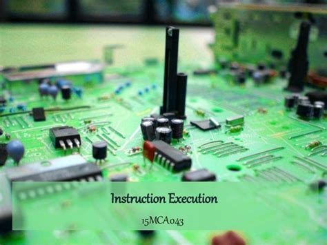 instruction execution cycle