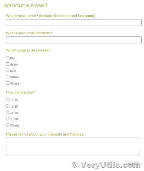 Php Survey Script By Veryutils Veryutils Knowledge Base