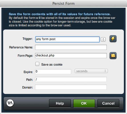 Dreamweaver Forms Dreamweaver Extension WebAssist