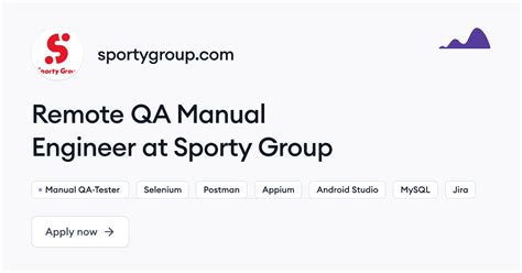Sporty Group Hiring Qa Manual Engineer • Remote Work From Home Himalayas