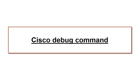 Debug Command To Verify Real Time Operation Cisco Basic N Study