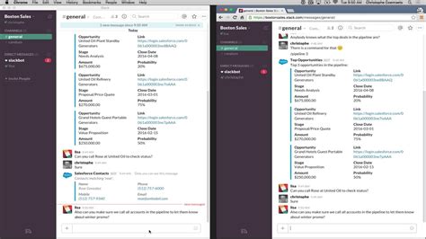 Slack Salesforce Haccraze