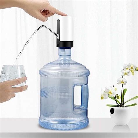 เครื่องกดน้ำดื่ม อัตโนมัติ Automatic Water Dispenser เครื่องปั๊มน้ำแบบสมาร์ทไร้สายอัจฉริยะ ชาร์จ