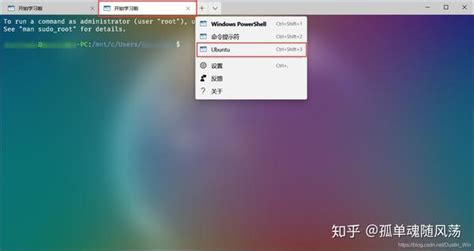 windows subsystem for linux（wsl）的安装、美化和增强 知乎