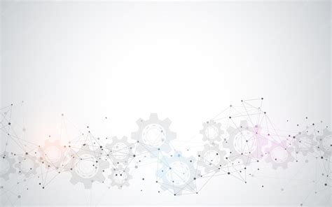 Premium Vector Abstract Geometric Background With Connecting Dots And Lines