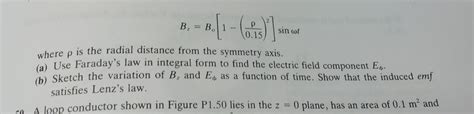 Solved For The Electromagnet Shown In Figure P1 49 The