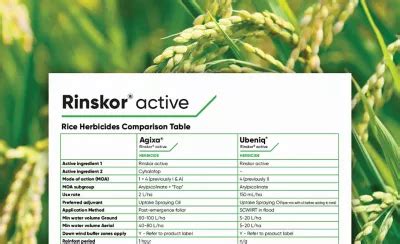 Ubeniq® Rinskor® Active Herbicide Corteva Agriscience