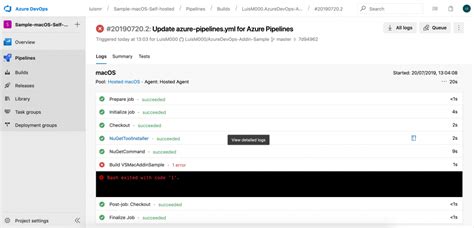 Generar Build En Azure Devops Con Tu Propia M Quina Macos Desarrollo En Net