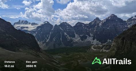 Sentinel Pass Connector Alberta Canada 23 Reviews Map Alltrails