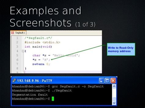 introduction to segmentation fault handling