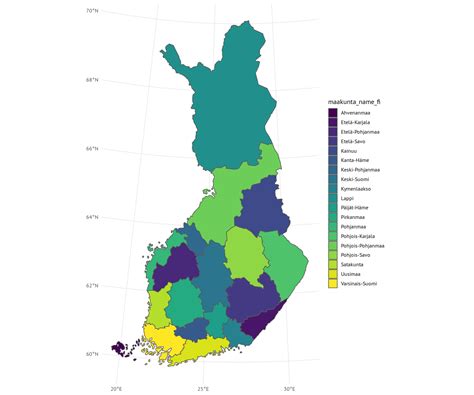 Geofi R Package For Accessing Statistics Finland Spatial Data R Bloggers