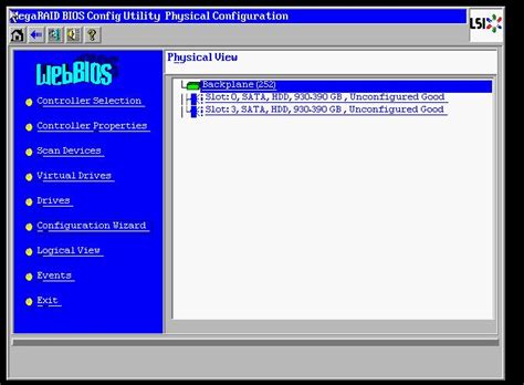 Raid 1 Auf Lsi Megaraid Sas Controller 9261 Erstellen Florians Blog