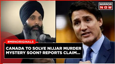 Nijjar Killing Case Canadian Police Likely To Arrest 2 Suspects In