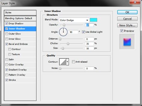 Inner Shadow Tutorialchip