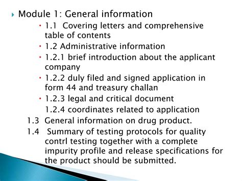 Common Technical Document Format Pptx