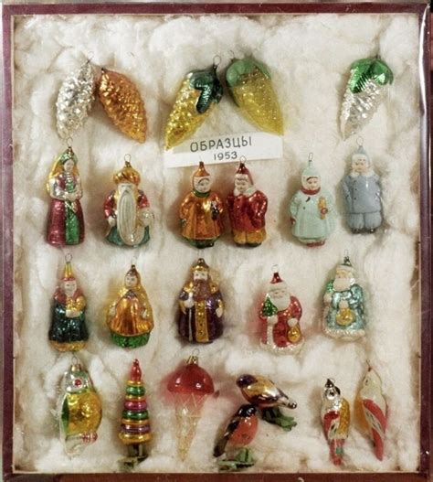 Ёлочные игрушки из СССР