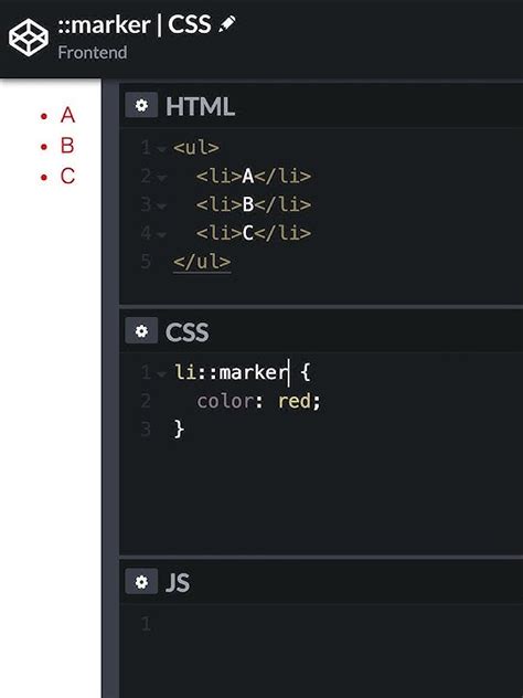 37 Marker Css Frontend Take It Easy Shorts Youtube