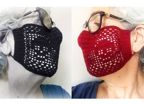 Crochet Mask Face Mask Pattern Crochet Skull Mask Crochet Pattern Easy