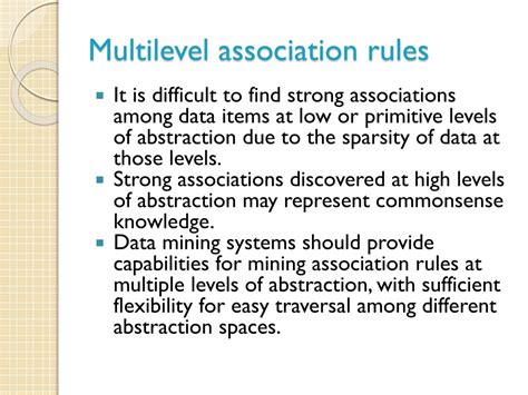 Ppt Exploring Various Kinds Of Association Rules In Data Mining